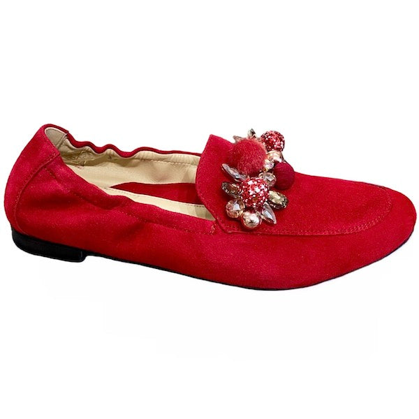 Sasha - Red Suede – E.G.Geller